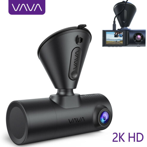 VAVA 2K DUAL DASH CAM With Separately controlled Front & Cabin Camera ...